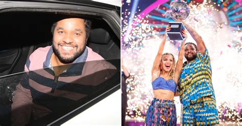 Strictly Come Dancing 2022 Gleeful Hamza Yassin Celebrates Win Metro
