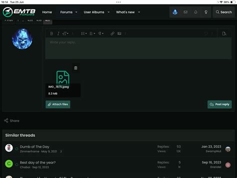 Uploading Photos Emtb Forums