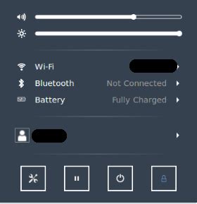 Suspend And Lock Button GNOME Shell Extensions