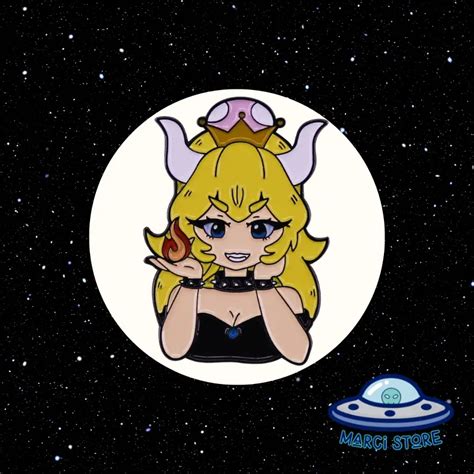 Pin Metálico Bowsette Pin