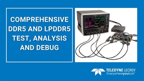 Teledyne Lecroy On Linkedin Ddr Ddr5 Lpddr5 Teledynelecroy Teledyne Testandmeasurement