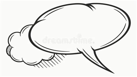 Comic Style Speech Bubble Illustration Vector Design Generative Ai Stock Vector Illustration