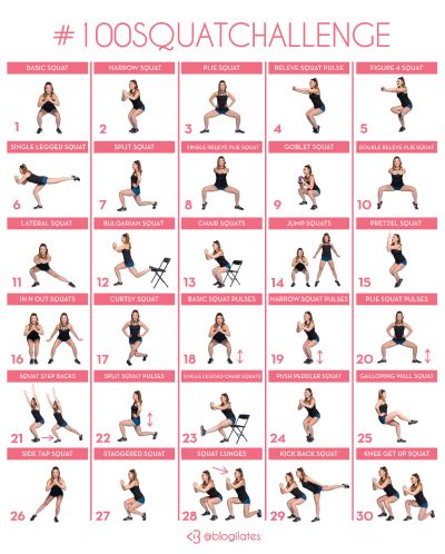 Squat Variations Archives Blogilates
