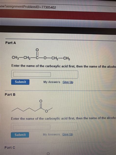 solved part c give the iupac name for ch3 ch ch ch ch2 c