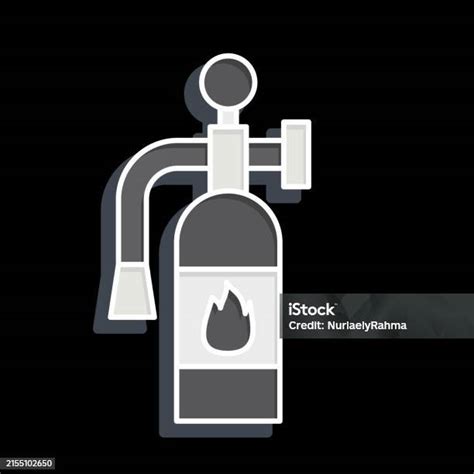 아이콘 소화기 긴급 기호와 관련이 있습니다 광택 스타일 심플한 디자인 일러스트레이션 경외감에 대한 스톡 벡터 아트 및 기타