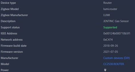 Model Information Ignored · Issue 140 · Ptvoinfo Zigbee Configurable Firmware · Github