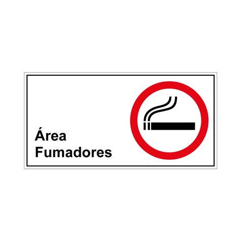 Área Fumadores Sp 01 — Señaliza Chile
