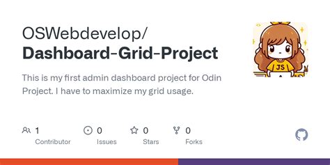 Github Oswebdevelop Dashboard Grid Project This Is My First Admin Dashboard Project For Odin
