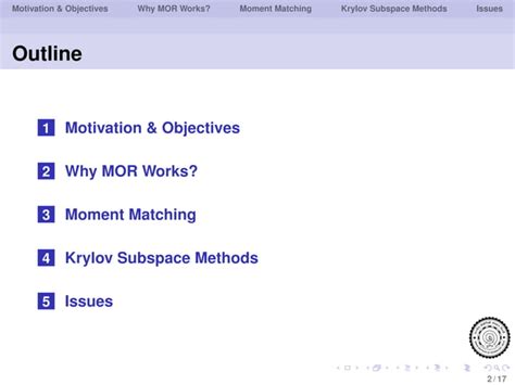 An Introduction To Model Order Reduction Pdf Physics Science