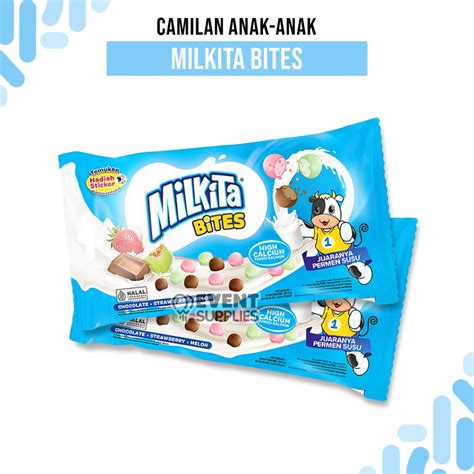 Milkita Bites Candy Sachet Viral Candy Bites Flavored Milk Candy Shopee Malaysia