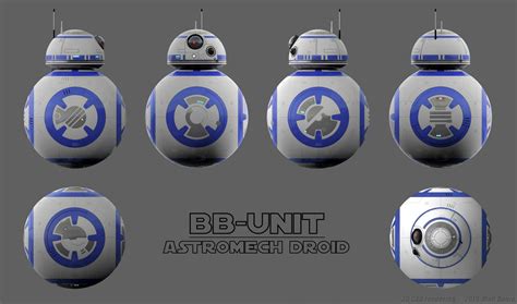 Bb Unit Astromech Blue By Ravendeviant On Deviantart