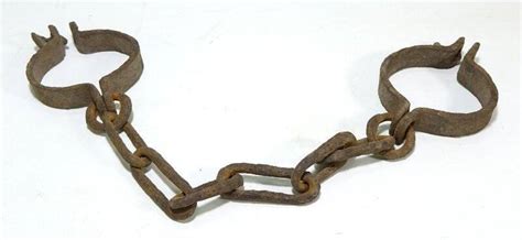 Кандалы ножные Конец ХIХ - начало XX вв.