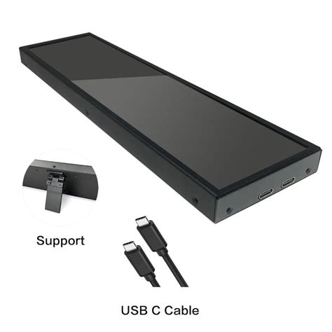USB Type C Inch Ultra Wide Stretched Bar LCD Monitor X HDMI