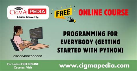 Programming For Everybody Getting Started With Python Free Online