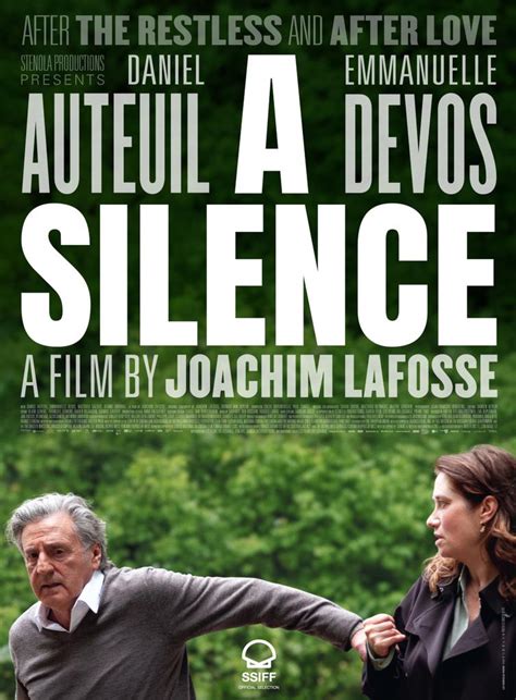 Un Silence De Joachim Lafosse Unifrance
