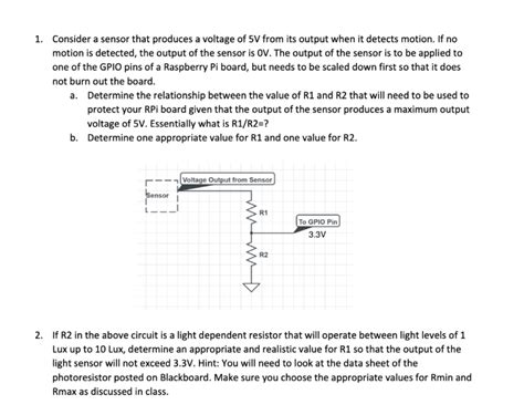 Solved Consider A Sensor That Produces A Voltage Of V Chegg