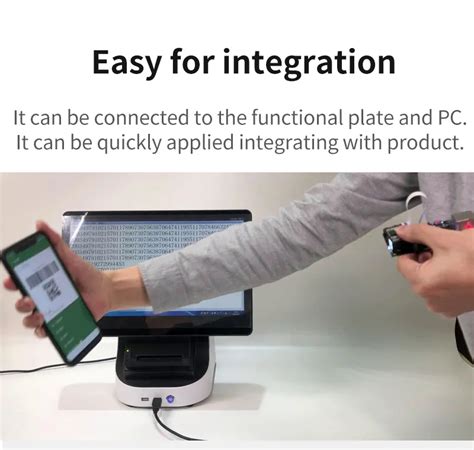 Embedded 1d 2d Qr Code Barcode Reader Scanner Module With Usb Serial
