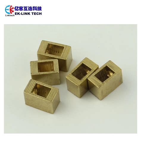 Brass Electrical Wire Connector Pcb Brass Terminal Blocks Welding Terminal Block For Switch