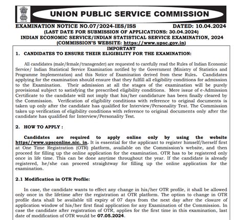 Upsc Ies Iss Recruitment 2024 All Exam Review