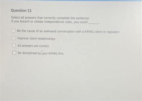 solved select all answers that correctly complete the