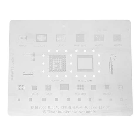 Bga Reballing Net Stencilbga Reballing Stencil Template Bga Rework Net
