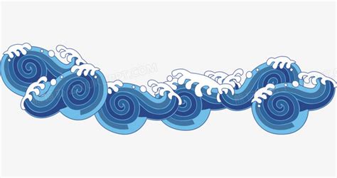 波浪PNG图片素材下载 波浪PNG 熊猫办公