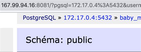 Django Cant Connect To Postgresql From A Same Host Container Stack