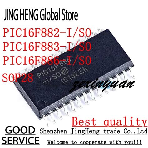 5pcs Pic16f882 I So Pic16f882 Pic16f883 I So Pic16f883 Pic16f886 I So