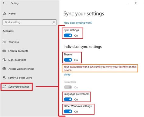 How To Enable Disable Or Troubleshoot Windows 10 Sync Settings