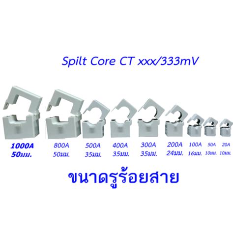 Split Core Current Transformer Xxx333mv Leos Meter Sme Inter