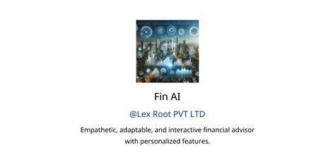 Fin Ai Gpts Features And Functions Examples And Prompts Gpt Store