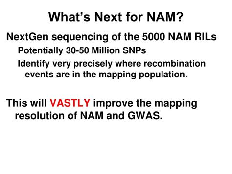 Ppt Genetic Architecture Of Kernel Composition In The Nested Association Mapping Nam