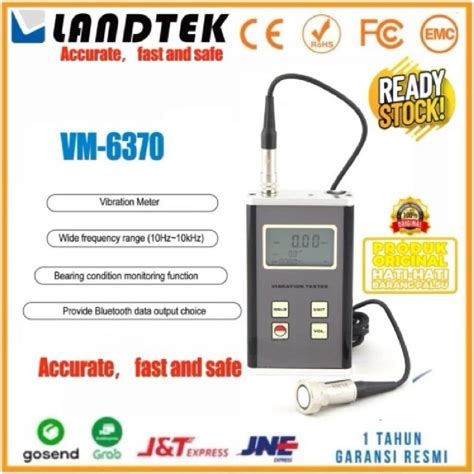 jual vibration meter vm 6370 landtek tester gauge vm6370 ukur getaran
