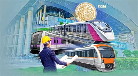 ทะลวง “รถไฟฟ้ากรุงเทพฯ ปริมณฑล” 33 เส้นทาง รุกขนส่งระบบราง