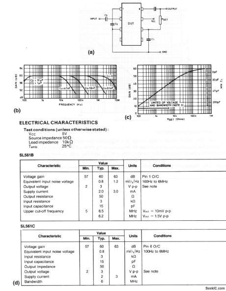Ultra Low Noise Preamplifier Electrical Equipment Circuit Circuit