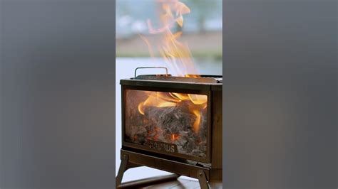 3면 이중연소 가능하다고｜꾸버스 풀스텐 듀얼 화로대 Youtube