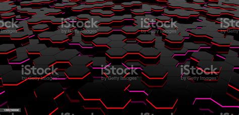 3d 육각형 추상적 인 배경 컬러 그리드 벌집 질감 디지털 미래 표면 기술 컴퓨터 네트워크 개념 0명에 대한 스톡 사진 및 기타 이미지 Istock