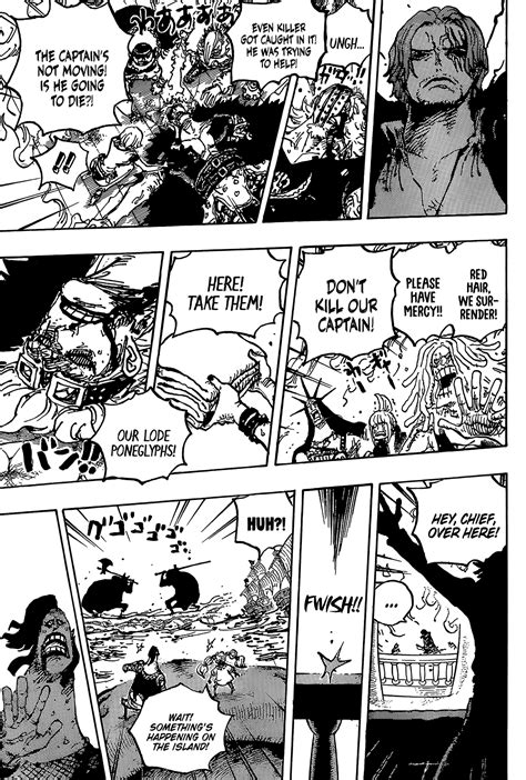 One Piece Comic One Piece Manga Captain Anime Quick Red Hair Pirates Devil Fruit