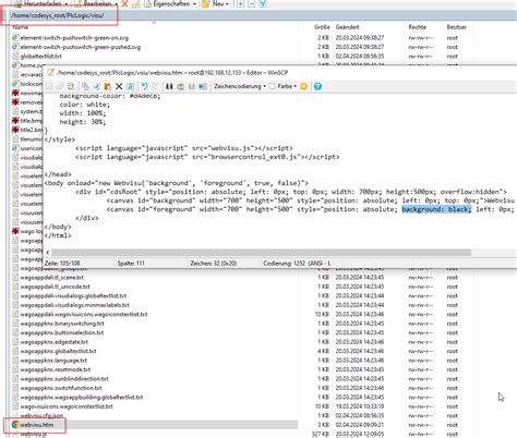 Black Background When Loading Webvisu Codesys Wago Automation Community
