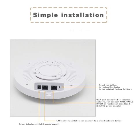 300mbps in wall wifi access point wireless socket grandado