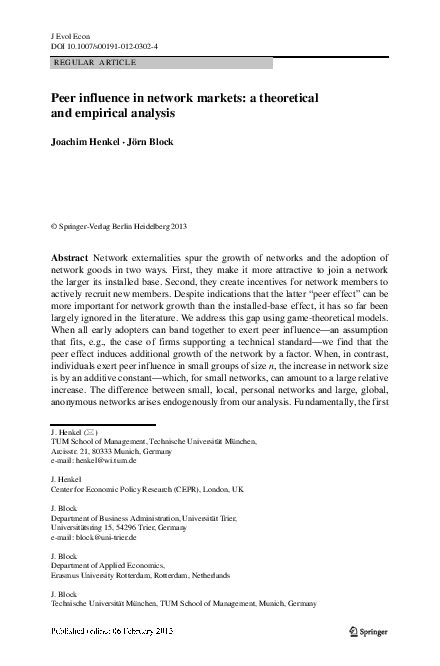 Pdf And Empirical Analysis