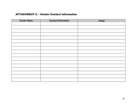 Business Impact Analysis Template In Word And Pdf Formats Page 22 Of 22
