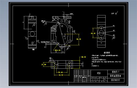 齿轮油泵 泵体 工艺及钻4 Ф9孔夹具设计 AutoCAD 2007 模型图纸下载 懒石网