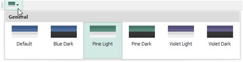 add and customize toolbar skin selectors winforms controls