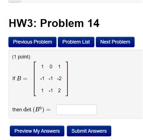 Solved B⎣⎡1−110−1−11−22⎦⎤ Hen Detb5