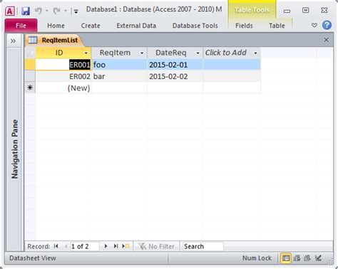 Sql Retrieving An Autonumber Id That Has An Alphanumeric Format