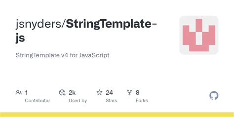 Github Jsnydersstringtemplate Js Stringtemplate V4 For Javascript