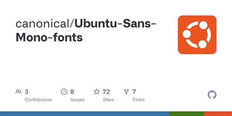 Github Canonicalubuntu Sans Mono Fonts