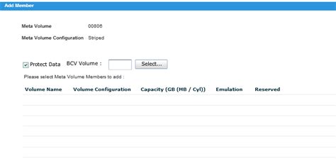 Unisphere For Vmax Unable To See Volumes In The Add Meta Dialog Box To Expand Meta Dell Nauru
