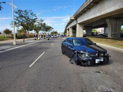 台中北屯機車、賓士車擦撞 騎士當場死亡 社會 中時